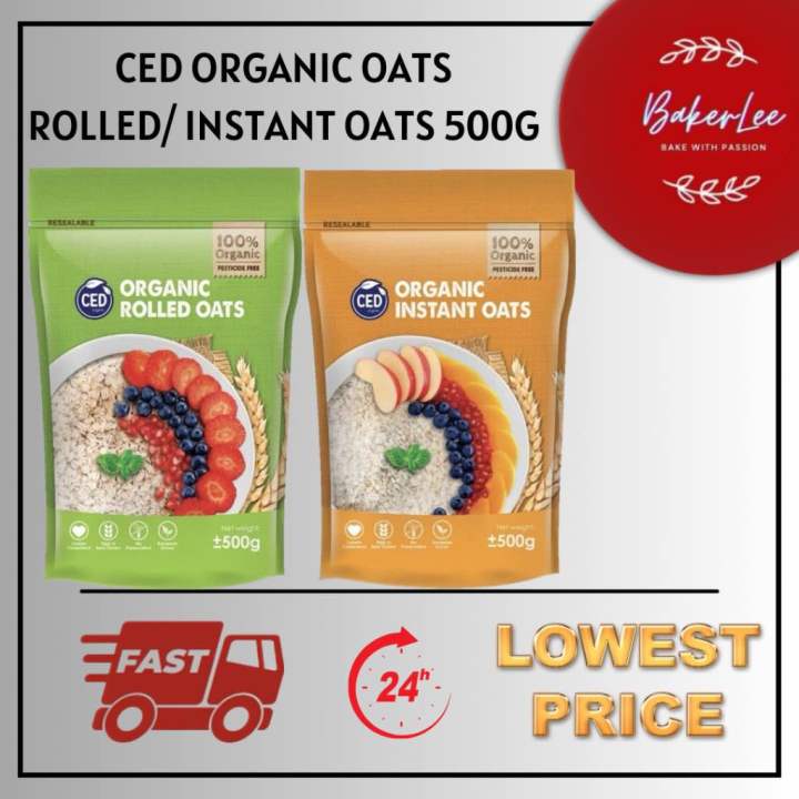 CED ORGANIC INSTANT OATS 450G | CED ORGANIC ROLLED OATS 450G【HALAL ... CED ORGANIC INSTANT OATS 450G | CED ORGANIC ROLLED OATS 450G【HALAL ...