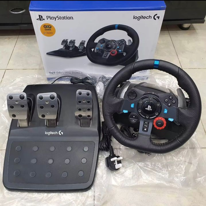 Logitech G29 Driving Force Gaming Steering Wheel PS, PC NEW & SEALED ...