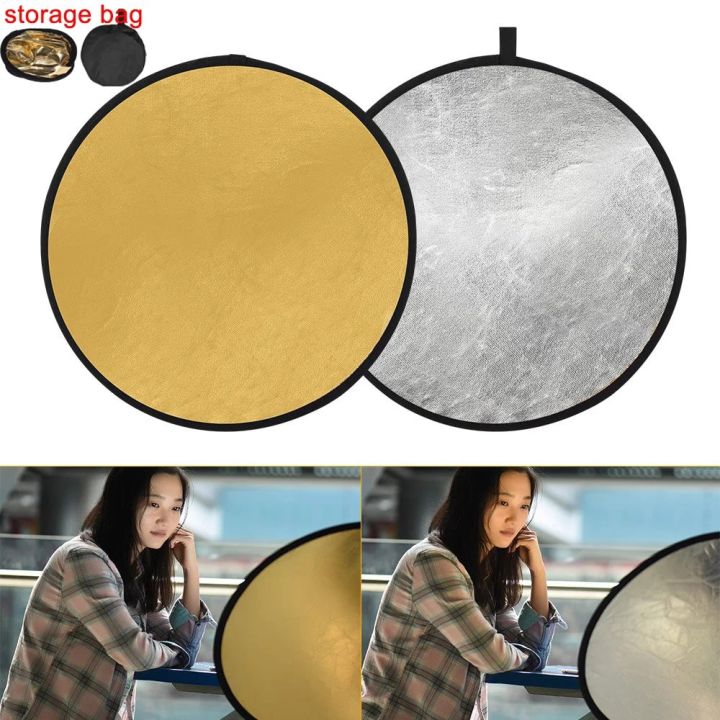 Portable Collapsible Round Photography Reflector Photo Studio Outdoor ...