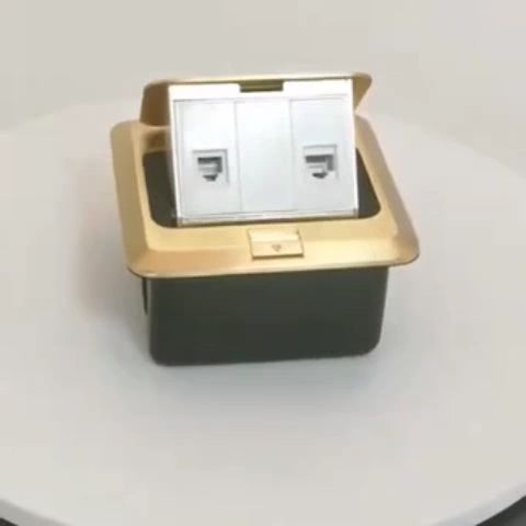 Universal 250V Floor Ground Outlet Socket 6 Prong Receptacle Pop Up ...