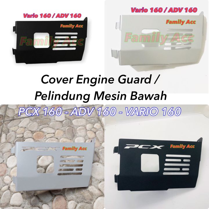 COVER ENGINE GUARD ADV 160 / PELINDUNG MESIN BAWAH VARIO 160 DAN PCX ...