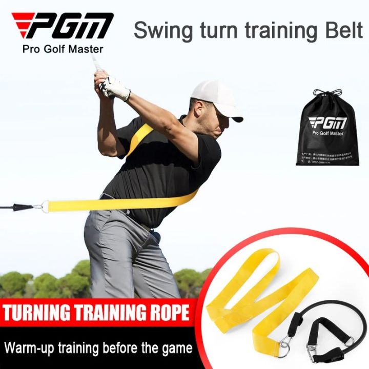 PGM Golf Swing Twist Training Band Improves Explosive Power Exercises Physical Fitness Pull Rope ...