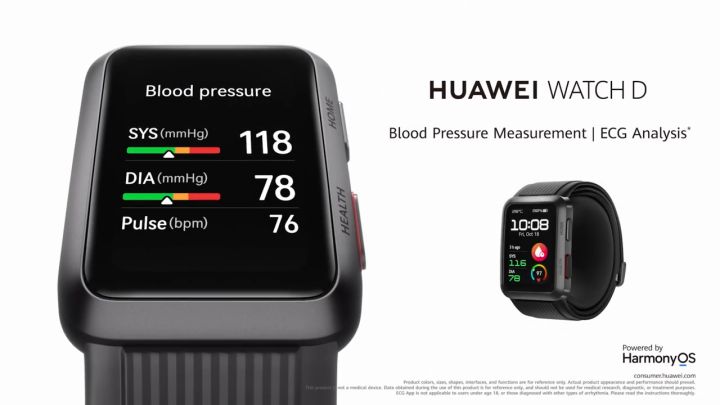 HUAWEI WATCH D Smartwatch | Blood Pressure Measurement | ECG Analysis ...