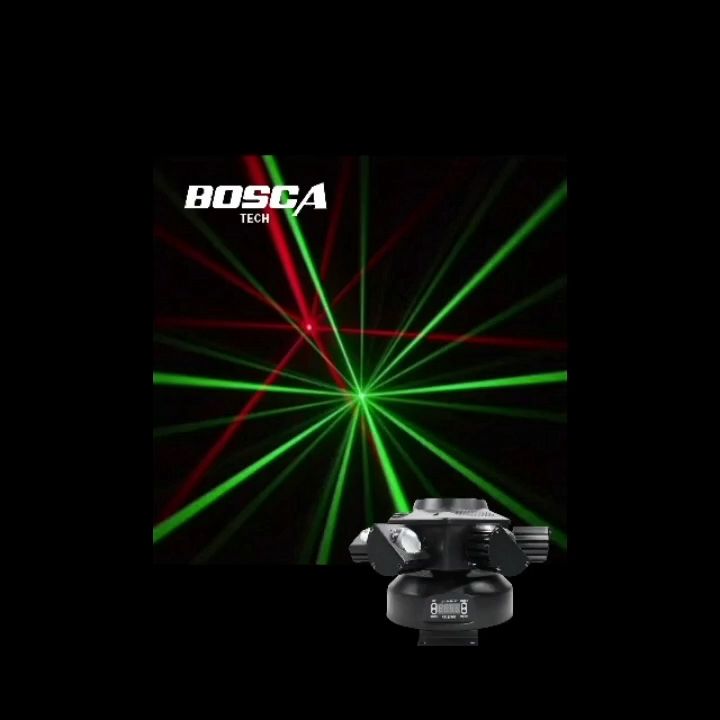 BOSCA Stage Light Six-arm cyclone Bee-eye laser BZX-36 Stage equipment ...