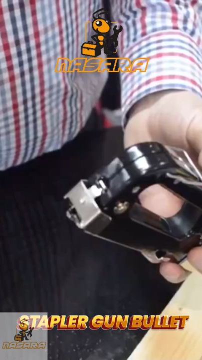 Nasara 1 Box 5000pcs Stapler Gun Bullet Refill Stick 6mm / 8mm Staple ...