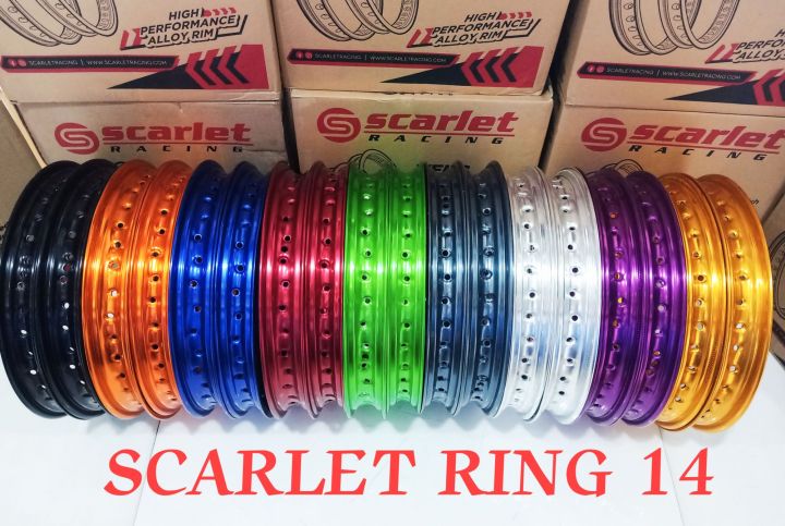 Scarlet velg jari jari Ring 14 Ukuran depan 140x14. belakang 160x14 ...