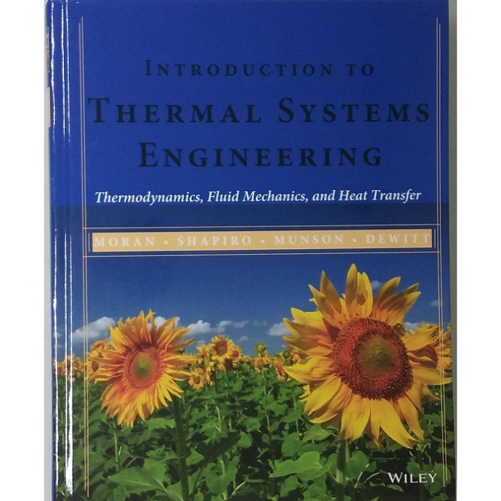 Introduction To Thermal Systems Engineering Thermodynamics Fluid ...