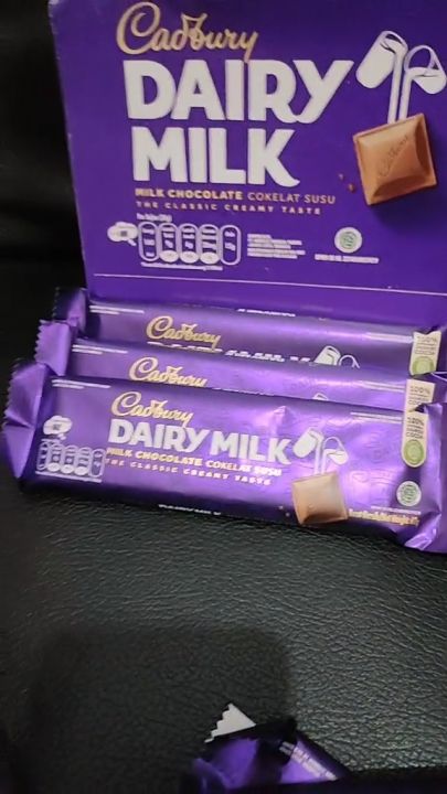 Cadbury Dairy Milk Cokelat Batang 62 g - Coklat Lezat - Chocolate, Food ...