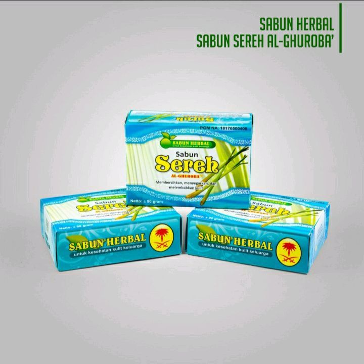 Sabun Herbal Sereh Al Ghuroba' / Pencegah Penyakit Kulit | Lazada Indonesia