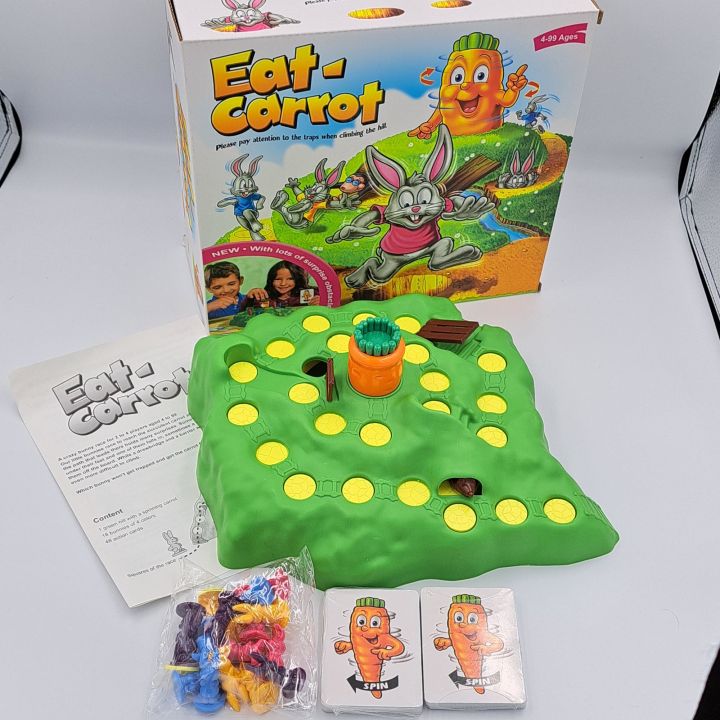 Eat Carrot game เกมกระต่ายกินแครอท เกมสำหรับครอบครัว ของเล่นเสริม ...