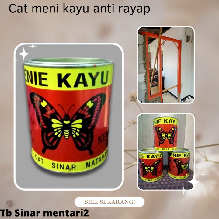Cat anti rayap,Cat Menie kayu/Meni kayu/besi lapisan kayu/besi ,anti ...