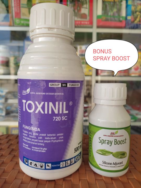 FUNGISIDA TOXINIL 720 SC 500ml pembasmi hama penyakit | Lazada Indonesia