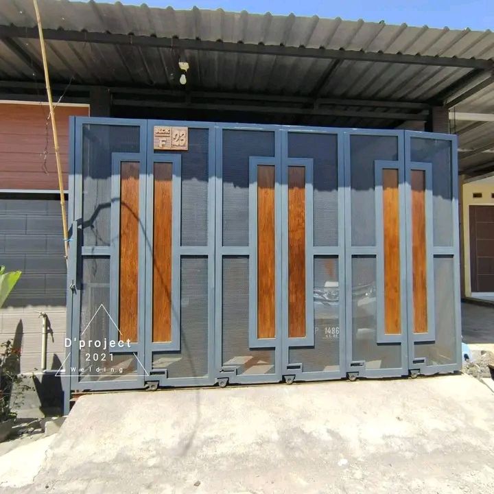 pagar plat perforated kolaborasi grc | Lazada Indonesia