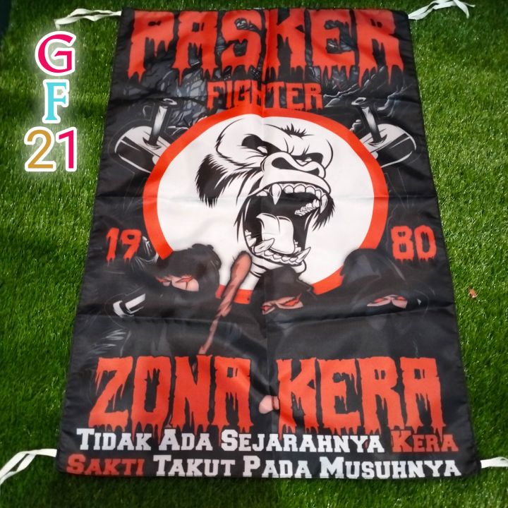 Bendera Printing PASKER ZONA KERA | Lazada Indonesia