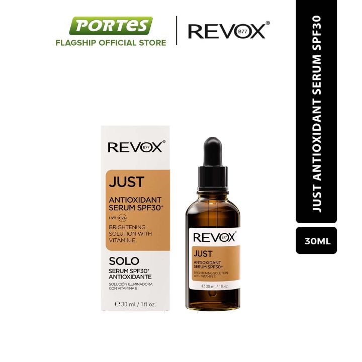 REVOX B77 JUST Antioxidant Serum 30+ Spf Brightening Solution With ...