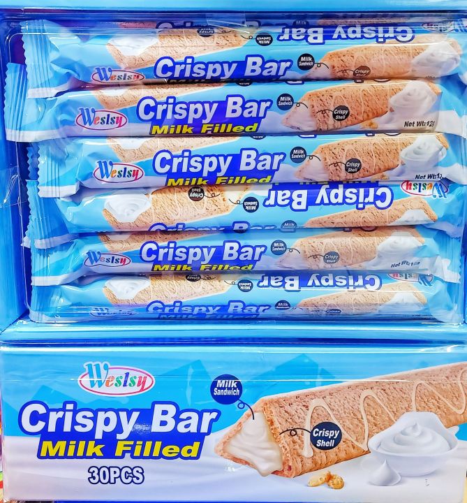 CRISPY BAR MILK | 30 PIECES | Lazada PH