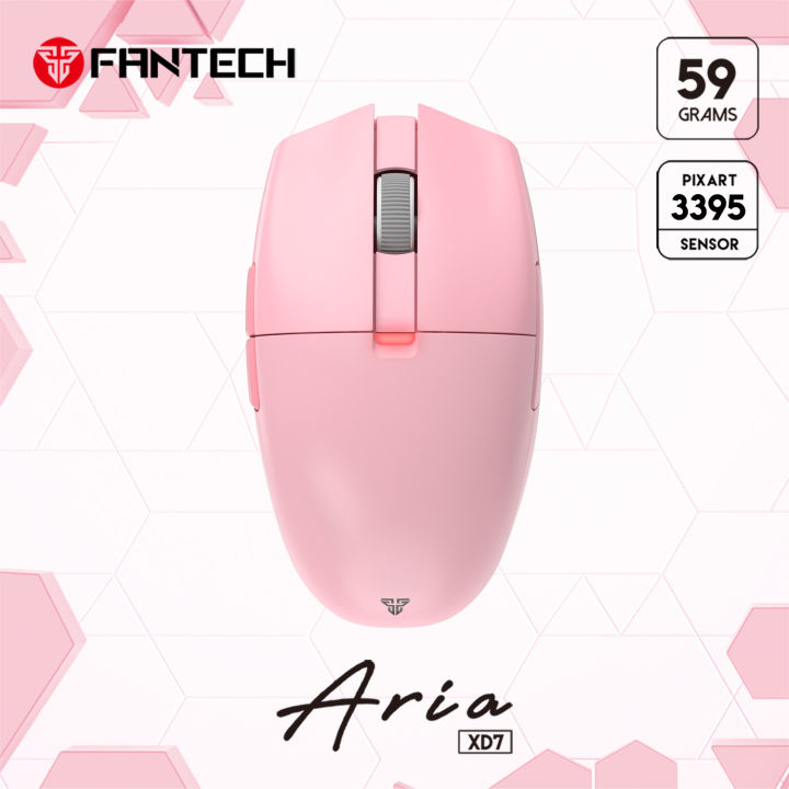 Fantech Aria XD7 Wired & Wireless Gaming Mouse Programmable with 6D ...