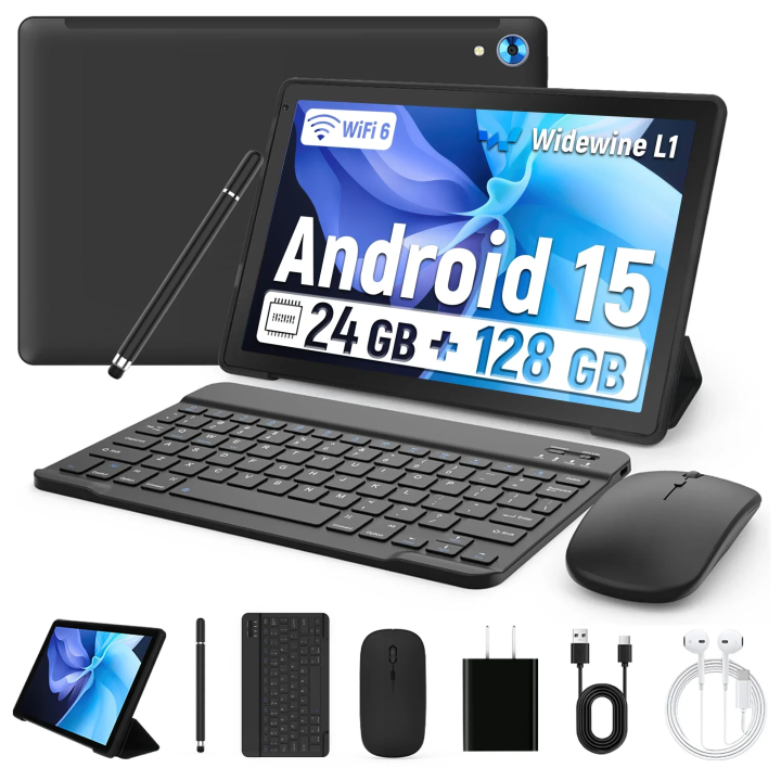 URAO C101L 10 Inch Android 15 Tablet A523 Octa Core Tablets 24GB+128GB ...