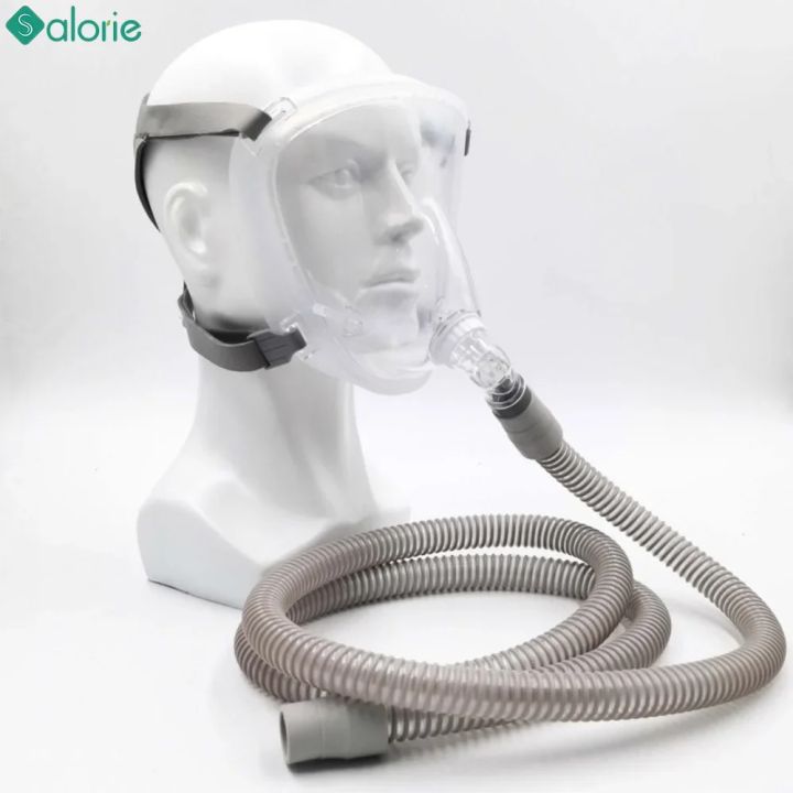 Original CPAP Full Face Mask&Headgear for Most Auto CPAP/BiPAP Machine ...