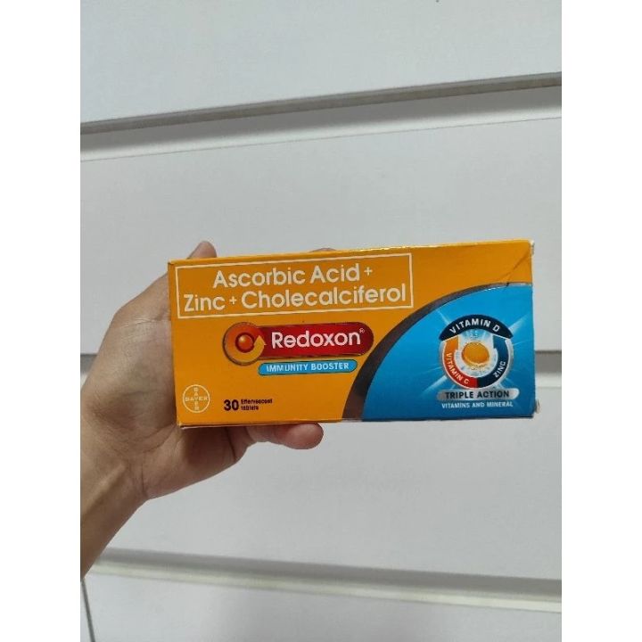 Redoxon Triple action Effervescent Tablet 30s Dec2024 | Lazada PH