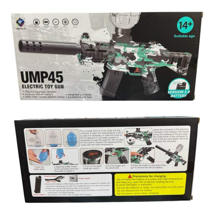 UMP45 Electric Toy Gun Gel Blaster for Kids | Lazada PH