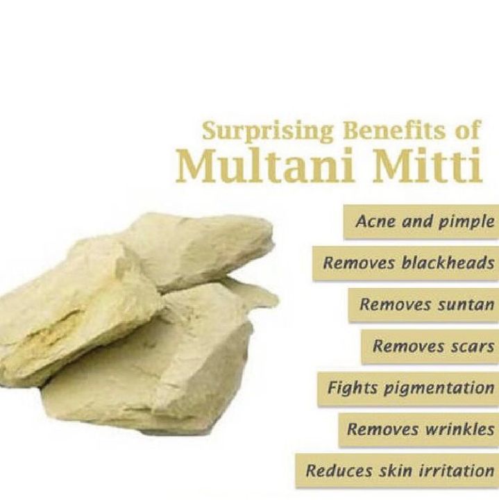Pure multani mitti powder 200gram 150 baht | Lazada.co.th