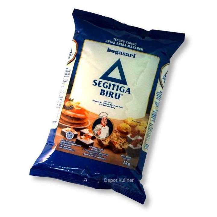 Terigu Segitiga Biru Premium 1kg Lazada Indonesia