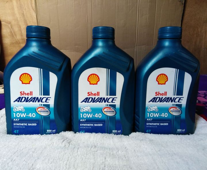 Shell Advance 4T Ax7 800ml 10w-40 | Lazada PH