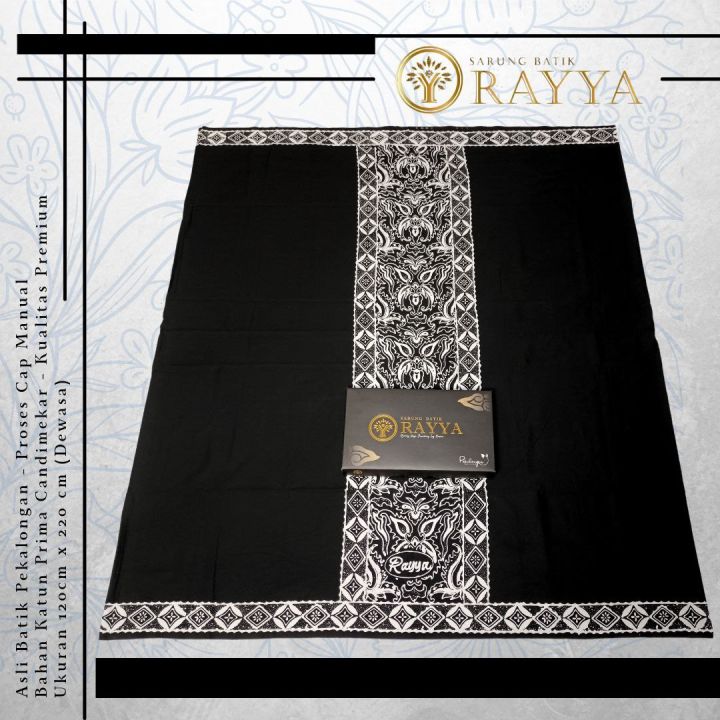 Sarung Batik Raya - Batik Cap Asli Pekalongan - Motif polos | Lazada Indonesia