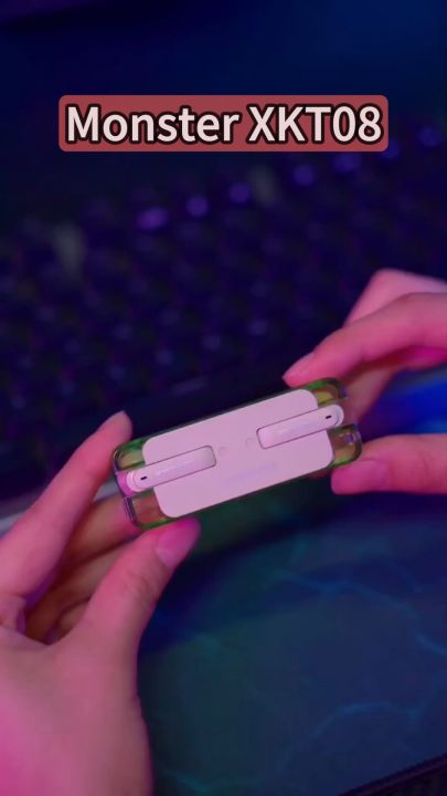 Monster XKT08 / XKT08 Pro Gaming Earphone True Wireless Bluetooth 5.3 ...