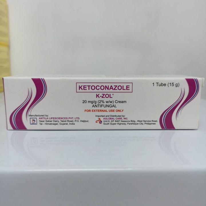 Ketoconazole KZol 20mg/g Cream Antifungal 15g | Lazada PH
