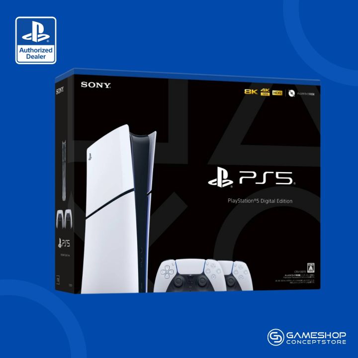 [ศูนย์ไทย] PlayStation : NEW PS5 Console Digital Edition Slim x2 DualSense CFI-2018B01 ประกัน ...