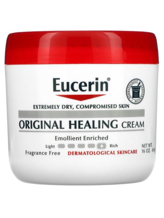 Eucerin Original Healing Cream, Extremely Dry, Compromised Skin ...