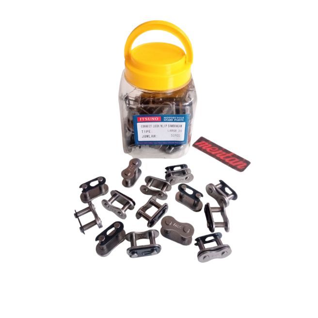 100 PCS SAMBUNGAN RANTAI RANTE RODA 420 428 428H 520 | Lazada Indonesia