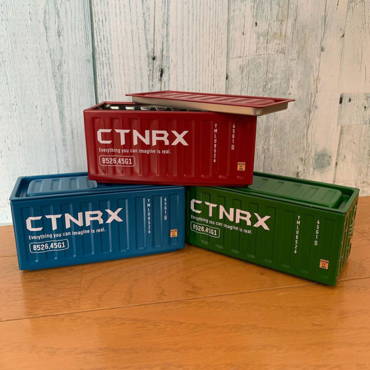 Miniature Shipping Container Model Cartoon Storage Box Display Small ...