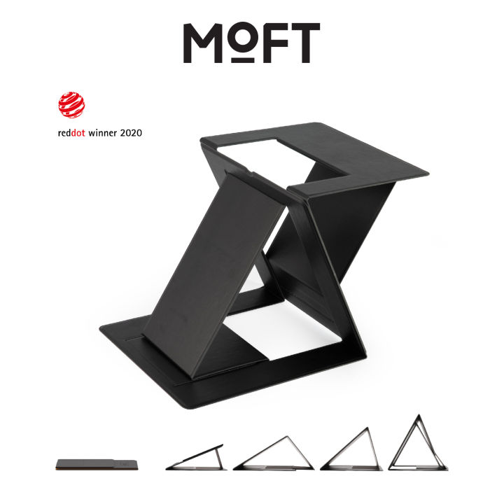 MOFT Invisible Thin Z Sit-stand Laptop Desk Portable Ajustable Sit ...