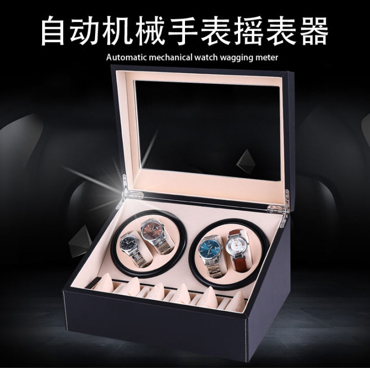 Watch Box Automatic Mechanical Watch Winding Device Winding Watch Box ...