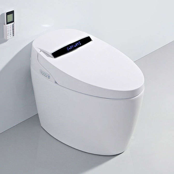 Smart Toilet Bowl Set Full Set With Water Tank Bidet Intelligent Strong ...