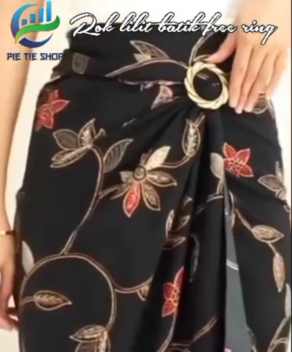 Pie Tie Shop - ROK LILIT BATIK FREE RING - ROK LILIT TALI PANJANG - ROK ...