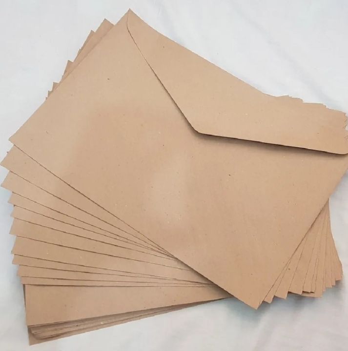 Brown Document Envelope Long & Short 50pcs/ 100pcs | Lazada PH
