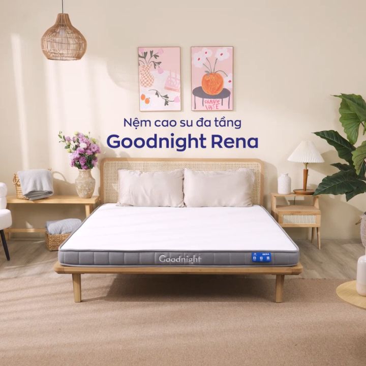 Nệm Cao Su Đa Tầng Goodnight Rena Vững Chắc, Thông Thoáng | Lazada.vn