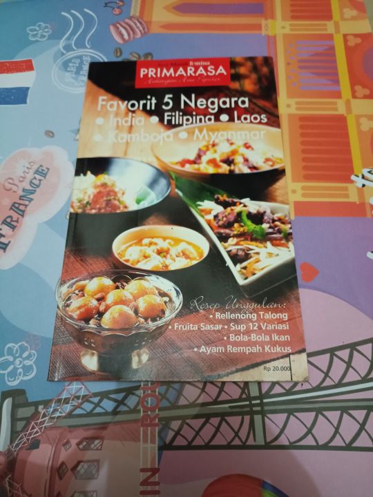 Buku Resep Primarasa - Favorit 5 Negara (india, Filipina, laos, Kamboja ...