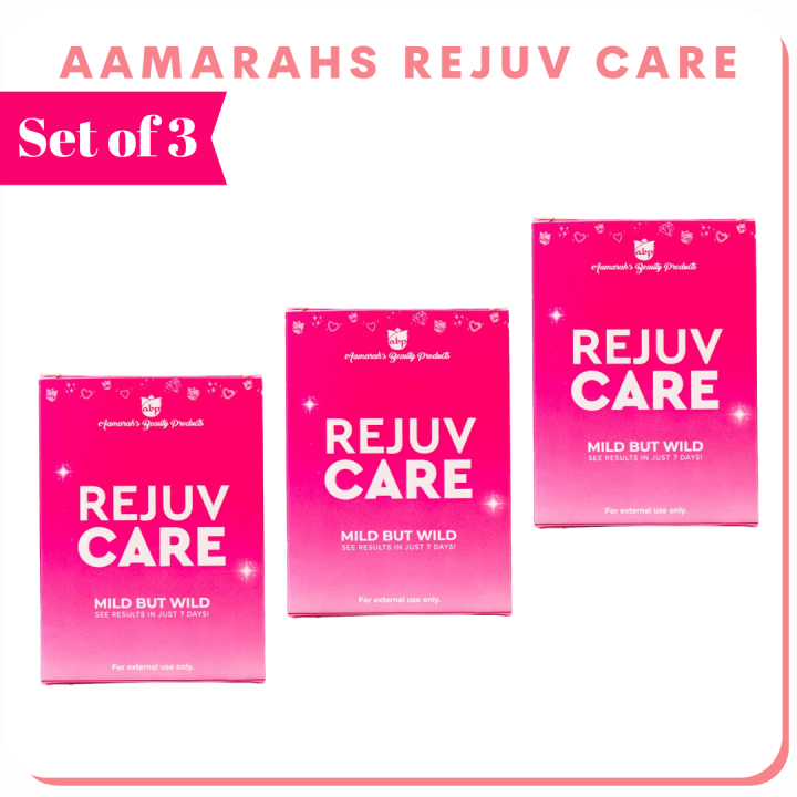SET OF 3 Aamarahs Beauty Rejuvcare Mild Rejuvenating Kit | Lazada PH