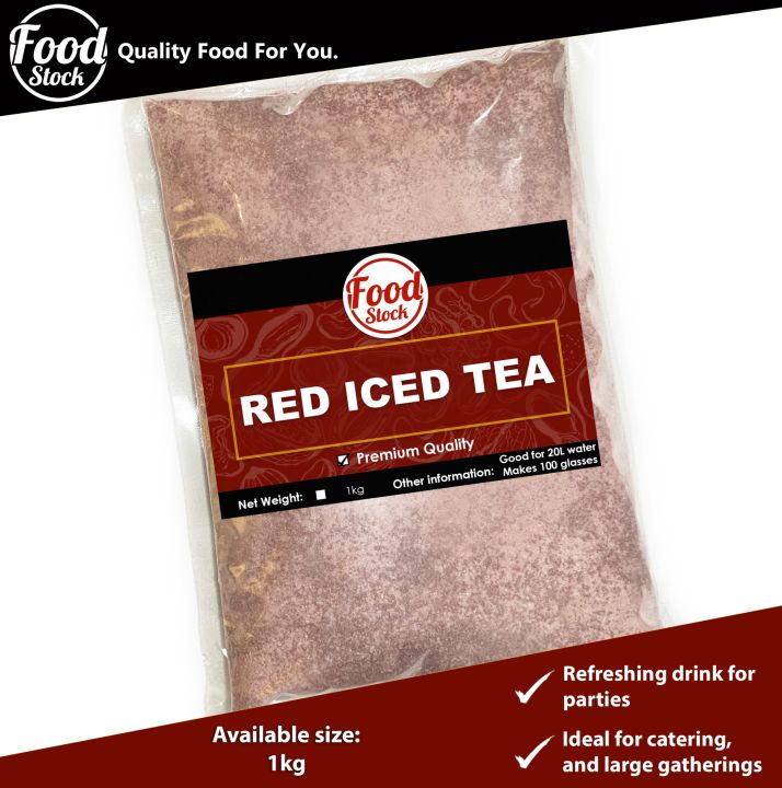 Food Stock Red Iced Tea (1kg) | Lazada PH