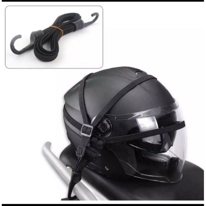 Jaring Helm Motor Tali Elastis Dengan 2 kait Pengikat Jog Helm ...