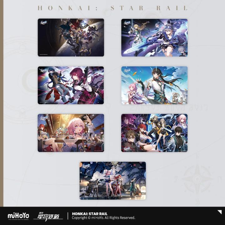 Official miHoYo Honkai: Star Rail Deskmats | Lazada PH