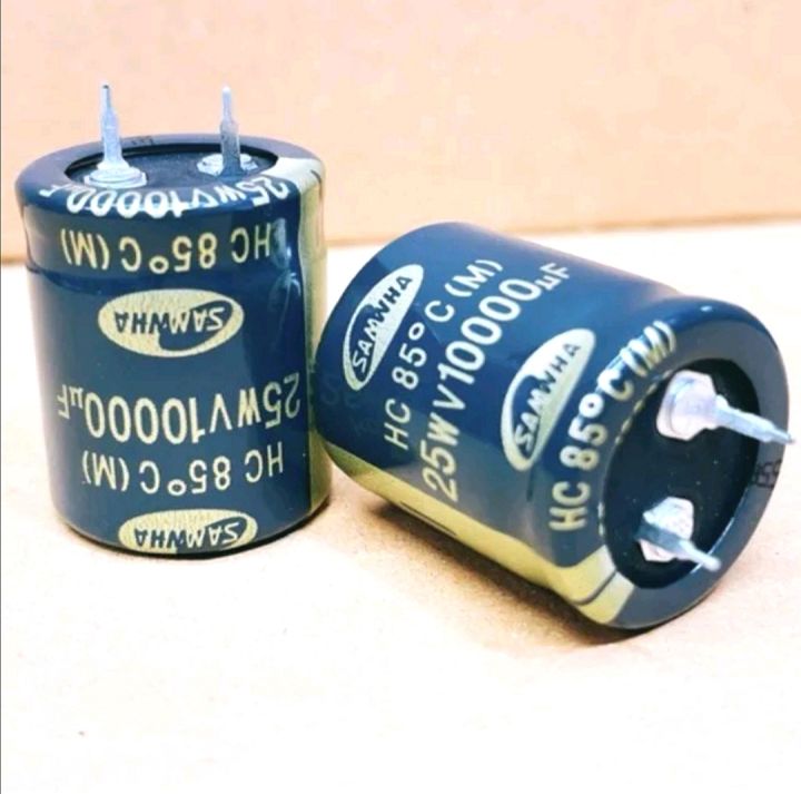 Capacitor ค่า 10000uF/25V. ยี่ห้อ Samwha ของแท้ | Lazada.co.th