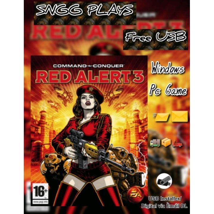Command and Conquer Red Alert 3 / PC Game Installer | Lazada PH