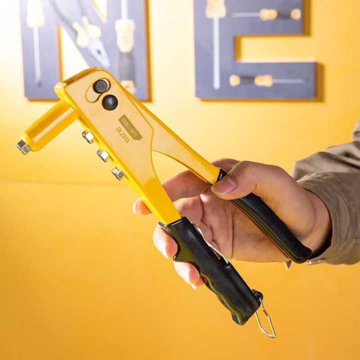 Alat Pemasang Paku Rivet Gun Deli Rivet Gun Hand Riveter Carbon Steel ...