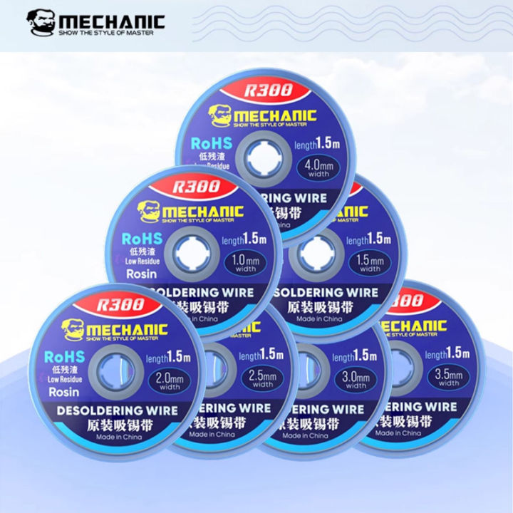 MECHANIC R300 Desoldering Mesh Braid Solder Wick Wire for Mobile Phone ...